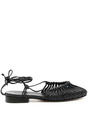 Hereu Mantera Leather Ballerinas - Multicolor