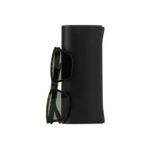 Saint Laurent Tortoiseshell Acetate Square Frame Sunglasses