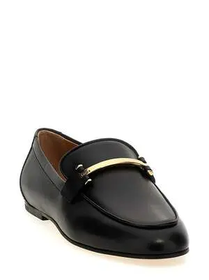 TOD'S Leather Horsebit Loafers