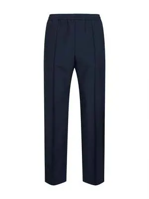 Gucci Dark Blue Technical Panama Sportswear Trousers - Multicolor
