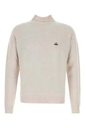 VIVIENNE WESTWOOD Vivienne Westwood Merino Wool Fisherman Sweater Brown