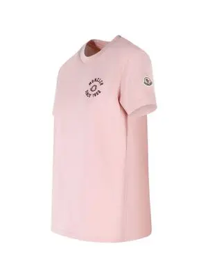 Moncler Logo Cotton T-shirt - Multicolor