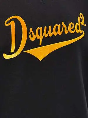 Dsquared2 Cool Fit" Cotton Sweatshirt With Velvet Logo