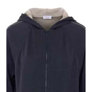 Brunello Cucinelli Zipped Hooded Sweatshirt