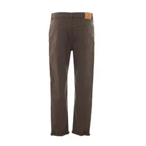 Brunello Cucinelli Tailored Cotton Trousers - Brown