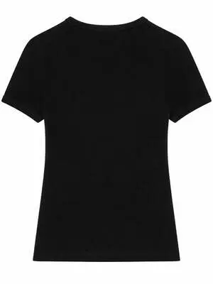 COURREGES Courrèges Baby Spongy T-shirt - Black