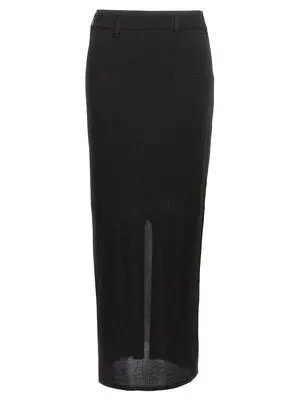 Missoni Vanity Lamé Skirt - Black