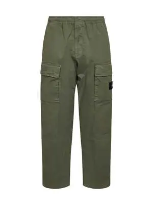 Stone Island Stretch Twill Cargo Trousers