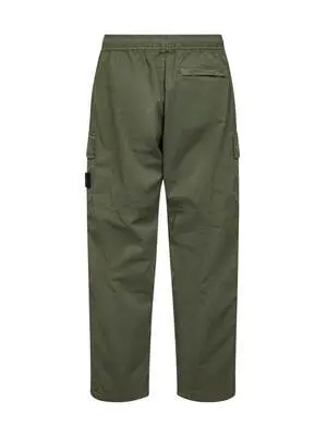 Stone Island Stretch Twill Cargo Trousers