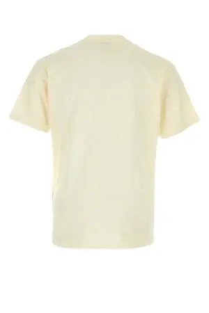 Stone Island Cream Cotton T-shirt