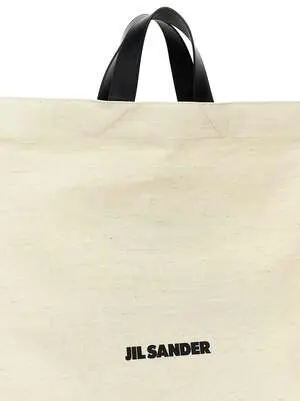 JIL SANDER Border Book Tote Square Shopping Bag