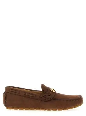 Valentino Garavani Driver Fastaway Loafers - Brown