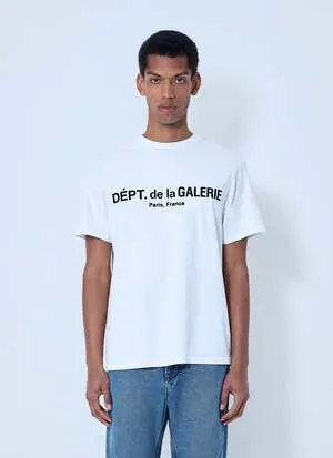 GALLERY DEPT. Cotton Jersey Logo T-shirt - White