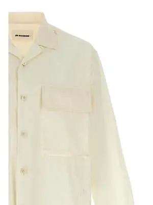 JIL SANDER Logo Embroidery Shirt