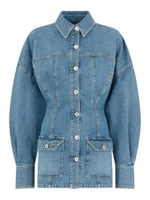 ATTICO THE ATTICO Denim Mini Dress