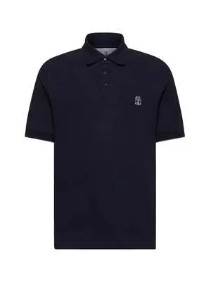 Brunello Cucinelli Cotton Piqué Polo Shirt