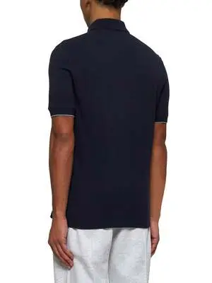 Brunello Cucinelli Cotton Piqué Polo Shirt
