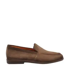 Santoni Malibu Suede Loafers - Brown