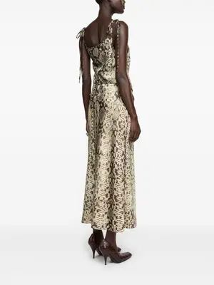 Acne Studios Printed Long Dress