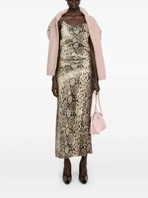Acne Studios Printed Long Dress - Multicolor