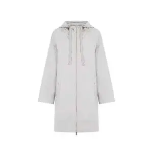Herno Lightweight Parka Coat - Gray