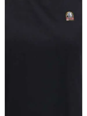 PARAJUMPERS Sabella Cotton T-shirt With Appliqu - Black