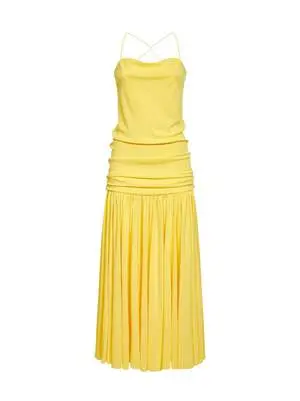 Jacquemus The Abiha Gathered Waist Dress - Multicolor