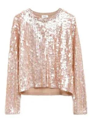 Celine Embroidered Silk Cardigan - Multicolor