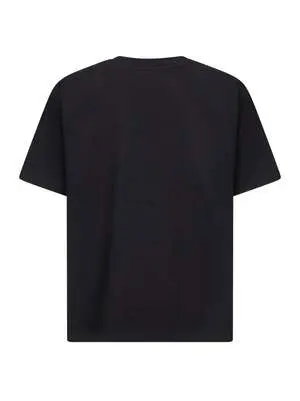 Stone Island Black Jersey Logo Patch T-shirt