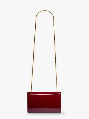Saint Laurent Kate Patent Leather Crossbody Bag - Multicolor
