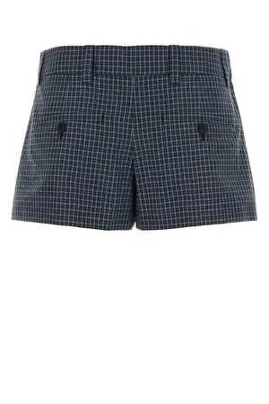 Miu Miu Embroidered Nylon Blend Pant-skirt