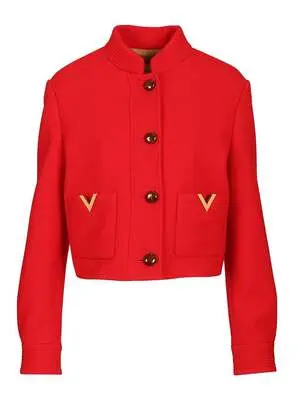 Valentino Garavani Logo Jackets For Women