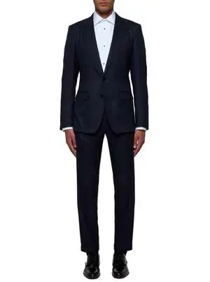 Dolce & Gabbana Wool Single-breasted Blazer - Multicolor