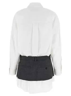 Alexander Wang Pre-styled" Shirt Dress With Chain Detail