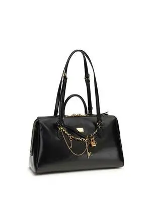 Dolce & Gabbana Vittoria Medium Handbag - Black