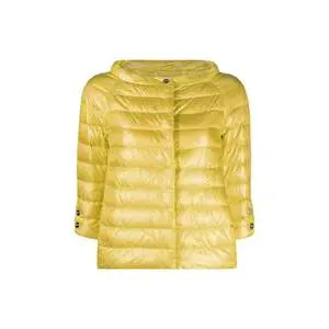 Herno Half-sleeve Down Jacket - Yellow