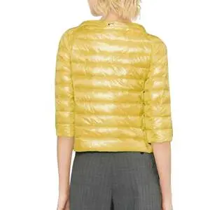 Herno Half-sleeve Down Jacket - Yellow