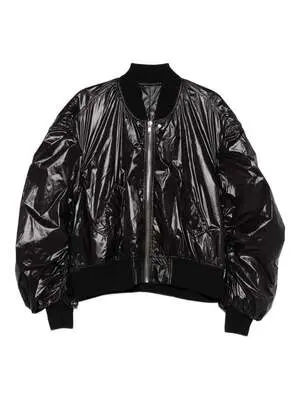 Rick Owens Secchia" Bomber Jacket - Black