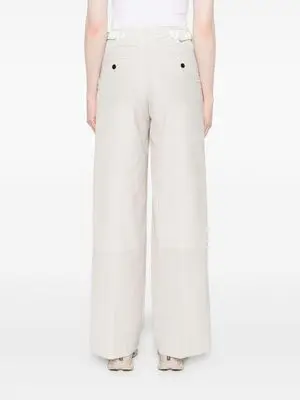Sacai Beige Nylon Trousers