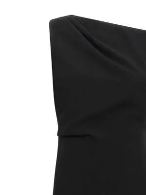 Max Mara Pentola" Heavy Cady Dress - Black