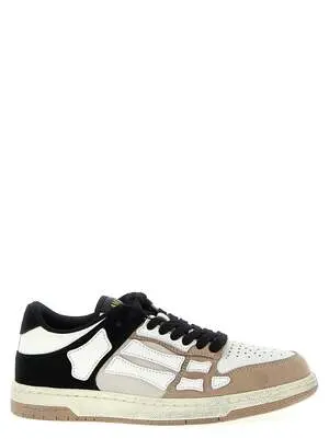 Amiri Distressed Skel Low Top Sneakers - Multicolor