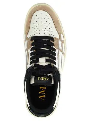 Amiri Distressed Skel Low Top Sneakers