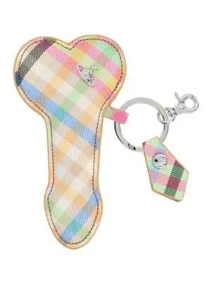 VIVIENNE WESTWOOD Heart Shape Keychain - Multicolor