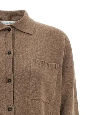 Max Mara Bull' Cashmere Cardigan - Brown