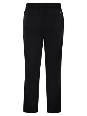Herno Stretch Tailored Wool Blend Trousers - Multicolor