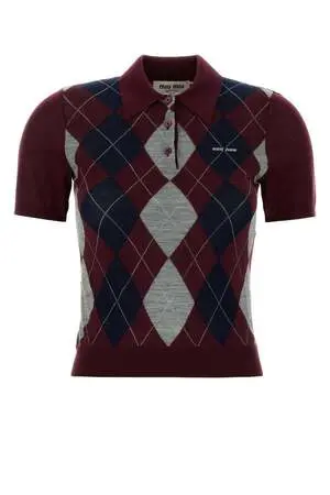 Men's Burgundy Shirts Polos