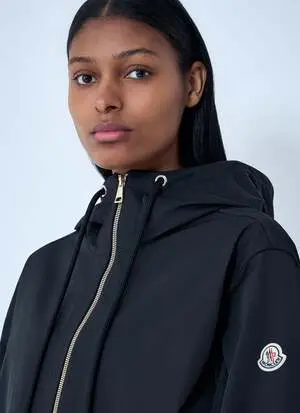 Moncler Cassiopea Hooded Jacket - Black