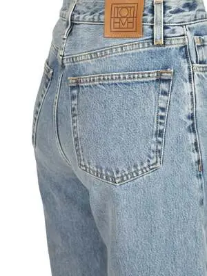 TOTEME Twist Seam Straight Leg Jeans