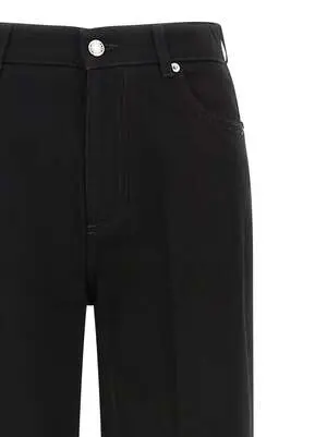 Dolce & Gabbana Flare Leg Cotton Denim Pants