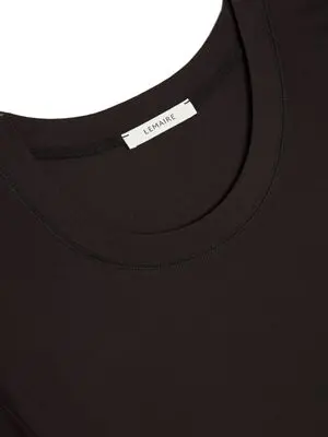 LEMAIRE Cotton T-shirt Dress With Belted Waist